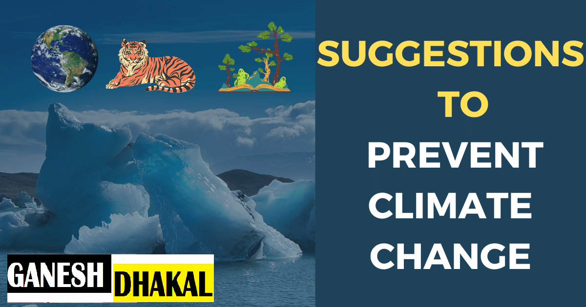 Impact of Climate Change and Suggestions to Prevent it - Update (2025 ...